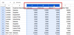 How to Highlight Columns in Excel & Google Sheets - Automate Excel