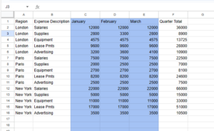 How to Highlight Columns in Excel & Google Sheets - Automate Excel