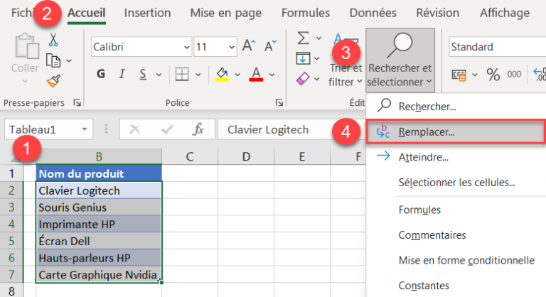 Remplacer l'Espace par un Tiret Bas dans Excel et Google Sheets - Automate Excel