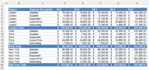 Remove Subtotals in Excel - Automate Excel